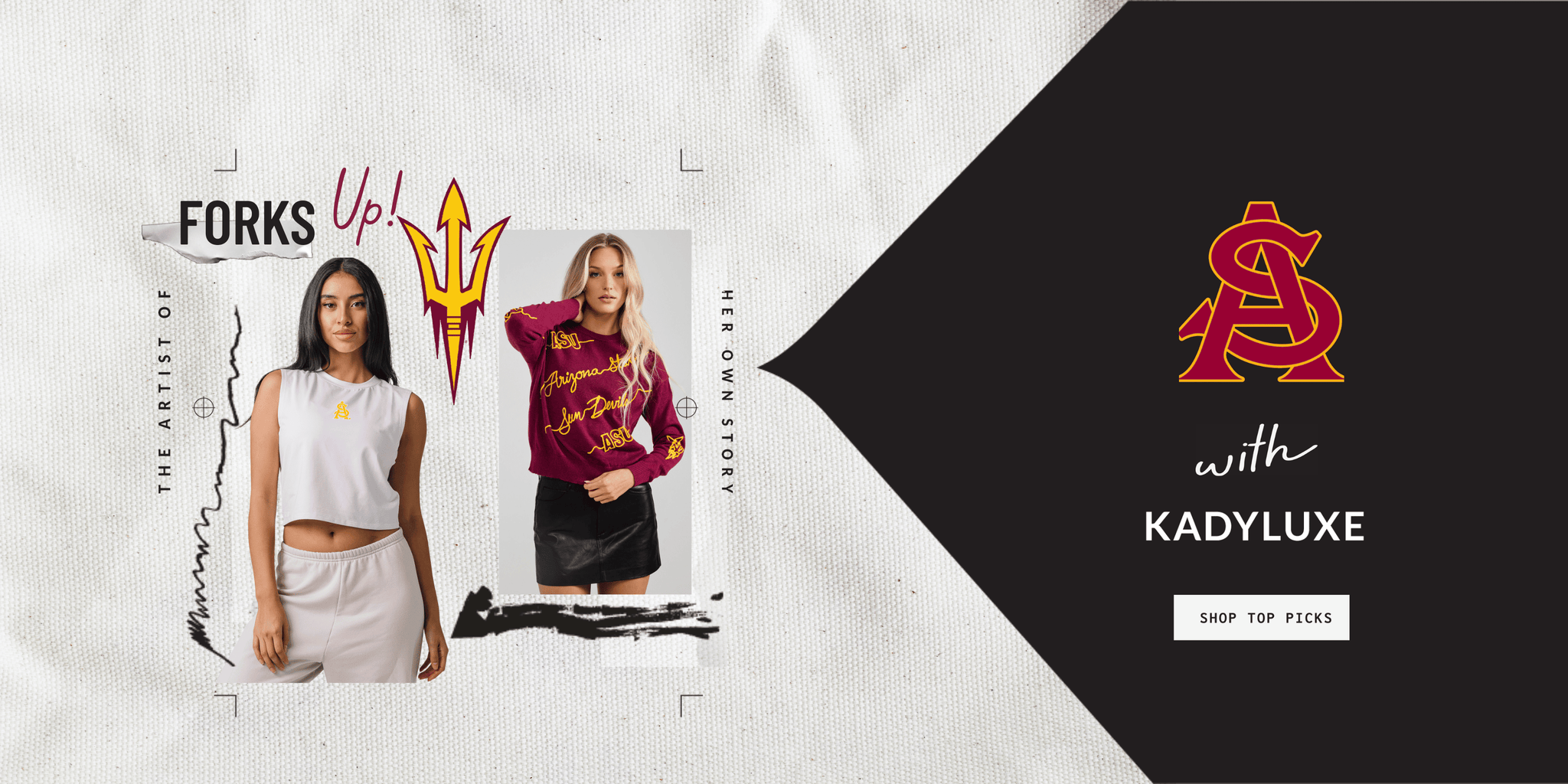 Arizona State University Women's Apparel | Officially Licensed | KADYLUXE