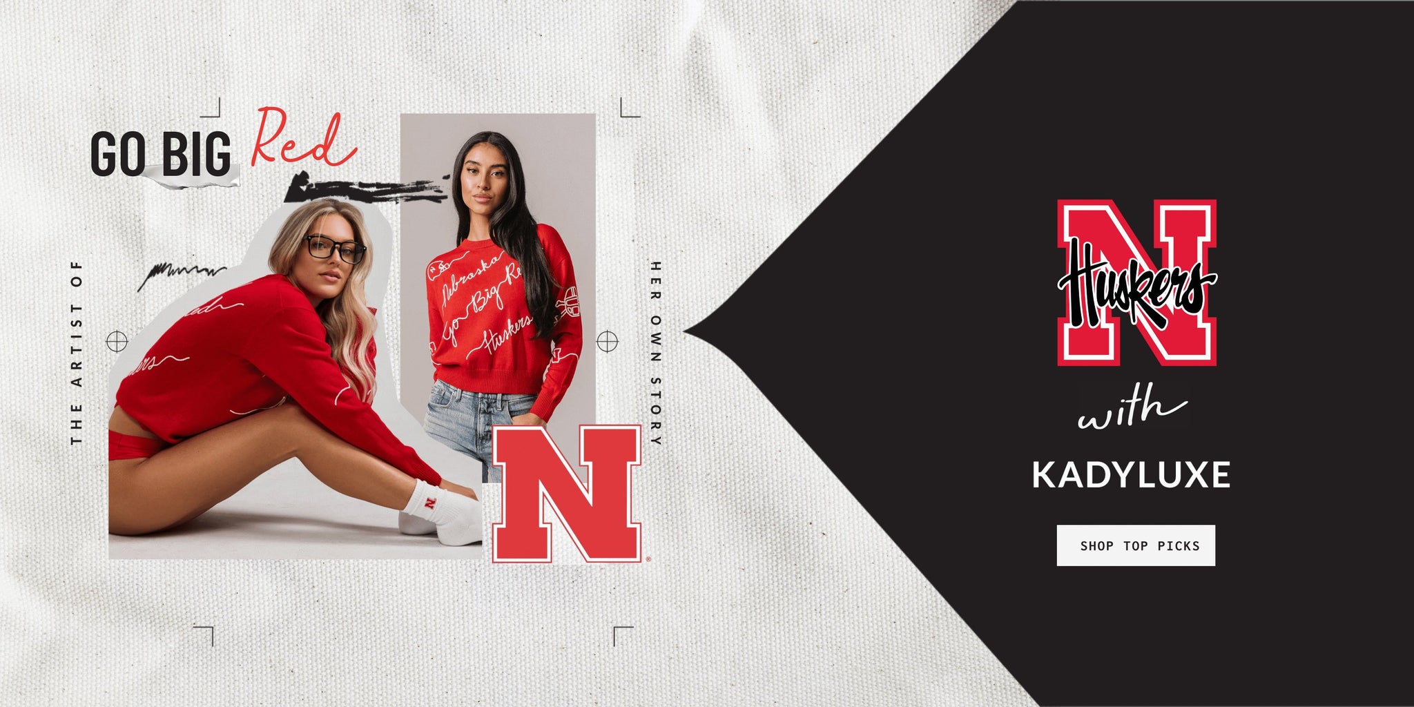 Nebraska Cornhuskers Women's Apparel | Officially Licensed | KADYLUXE
