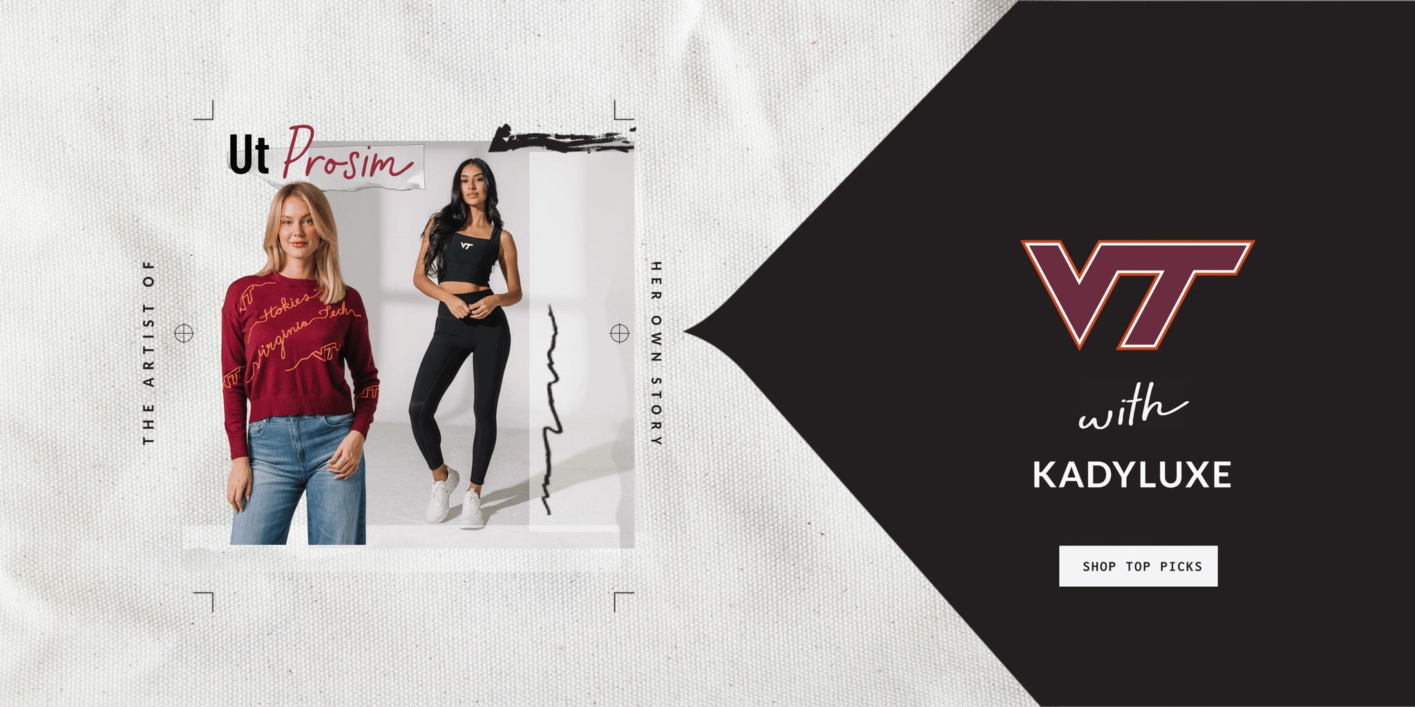 Virginia Tech Hokies Women's Apparel | Officially Licensed | KADYLUXE